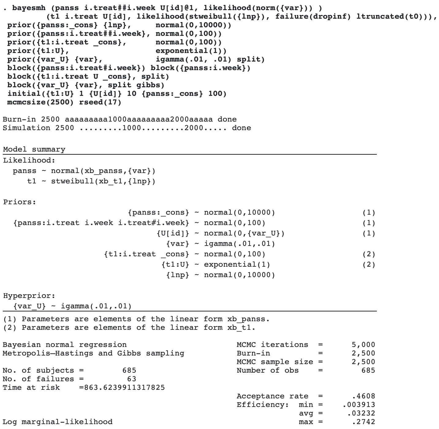 Bayesian multilevel modeling: Nonlinear, joint, SEM-like - TStat