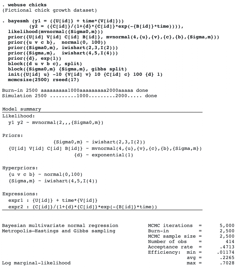 Bayesian multilevel modeling: Nonlinear, joint, SEM-like - TStat