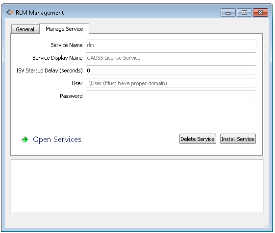 Set up the RLM as a Windows Service - TStat
